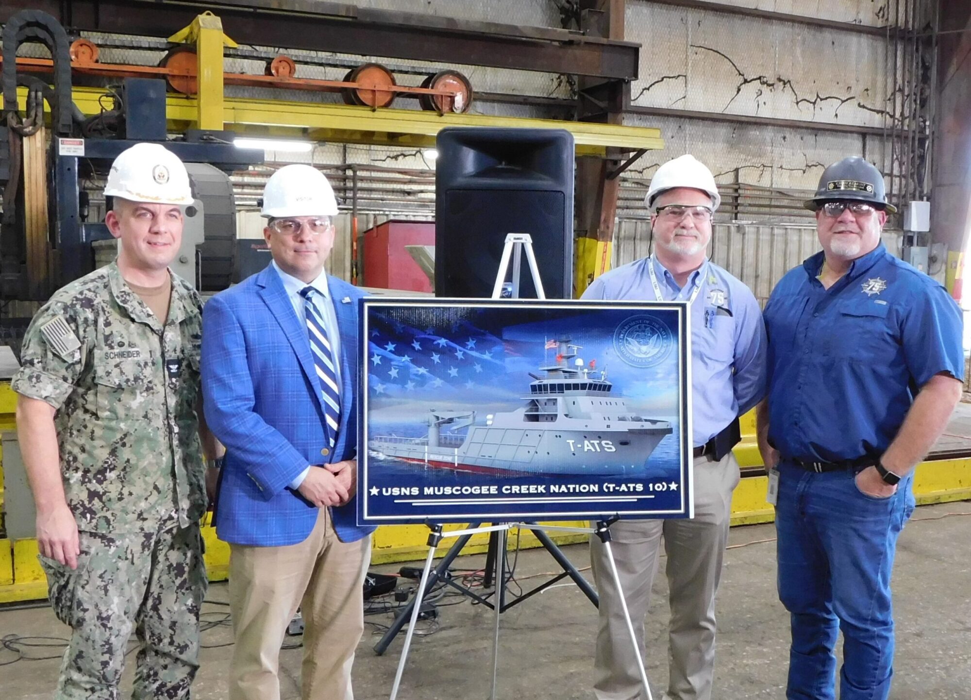 RELEASE: BOLLINGER KICKS OFF CONSTRUCTION OF T-ATS 10 WITH STEEL ...