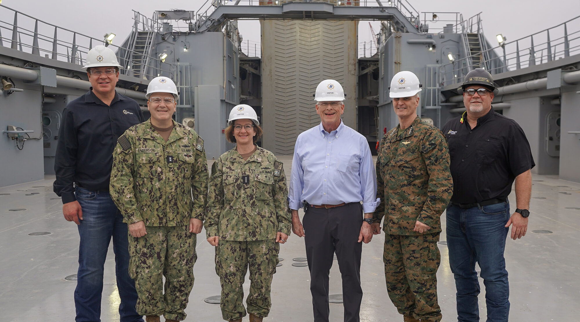 BOLLINGER SHIPYARDS HOSTS CHIEF OF NAVAL OPERATIONS, ASST COMMANDANT OF ...